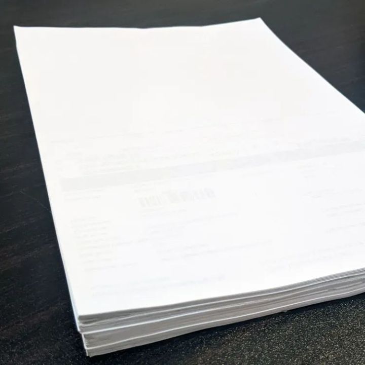 A4 Paper Rim One Side is Used 2.1 kg sheets around 500 pages / pages of ...