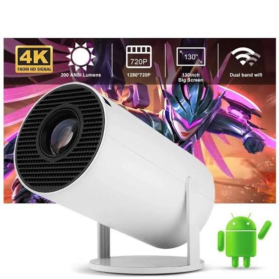 Smart Android portable projector HY300 home theater projector system ...