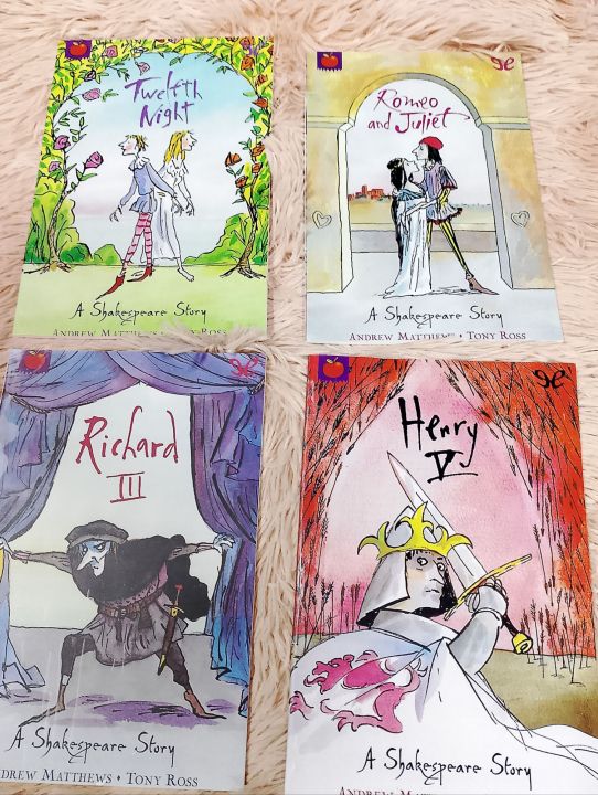 Romeo and Juliet, Richard 3, Henry 5, Twelfth night 4 books set ...