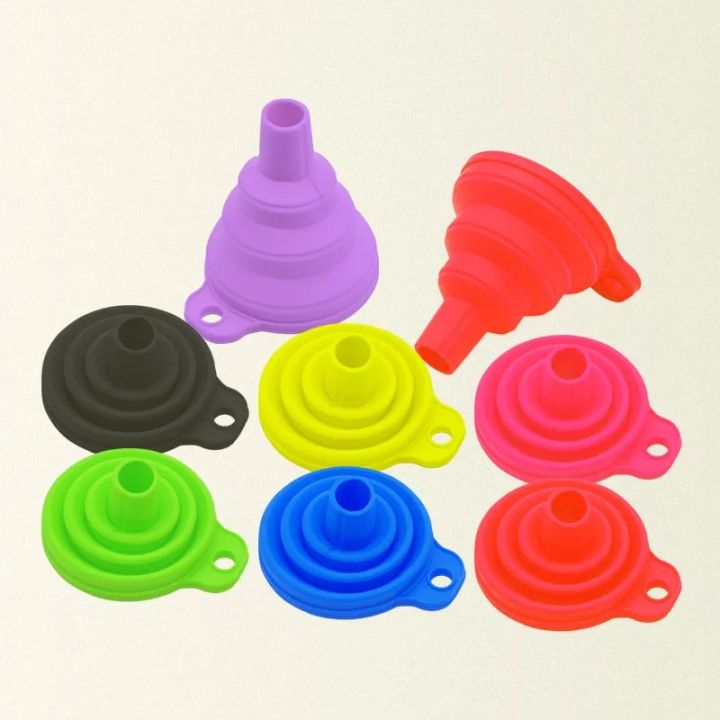 Engine Funnel Car Universal Silicone Liquid Funnel Washer Fluid Change ...
