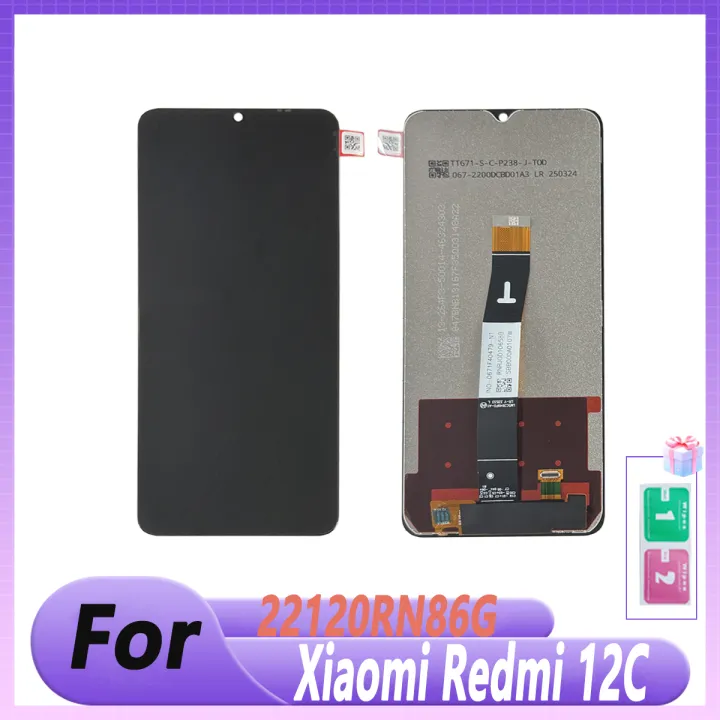 New Display For Xiaomi Redmi 12C LCD Display Touch Screen Digitizer for ...