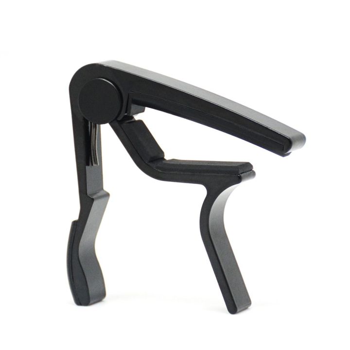 Guitar Capo for Acoustic and Electric Guitars Single Handed Capos Black ...