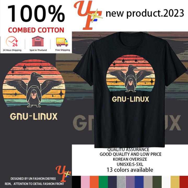 With 2 Ravens Penguin sunglasses and hats with "gnu/linux" text vintage ...