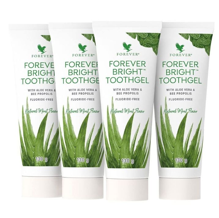 Forever Bright Toothgel (Fluoride Free) -Natural Mint Flavour - with ...