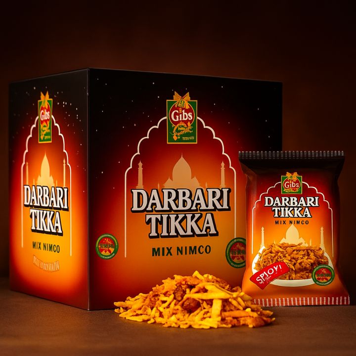 Darbari Tikka Mix Nimko – Spicy & Crunchy Snack – Pack of 16 PC's ...