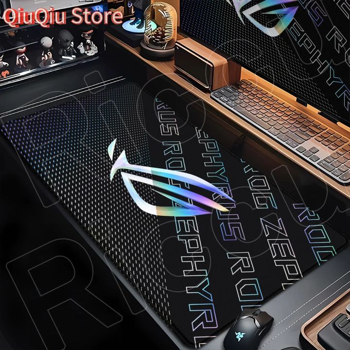 1200x600mm Computer Gamer Office Oversized Table Mats Anime Asus Rog ...