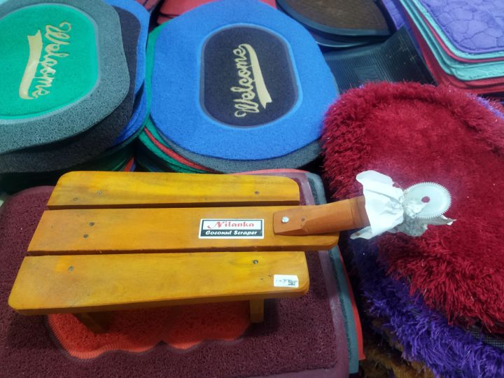 wooden coconut scraper stool | Daraz.lk