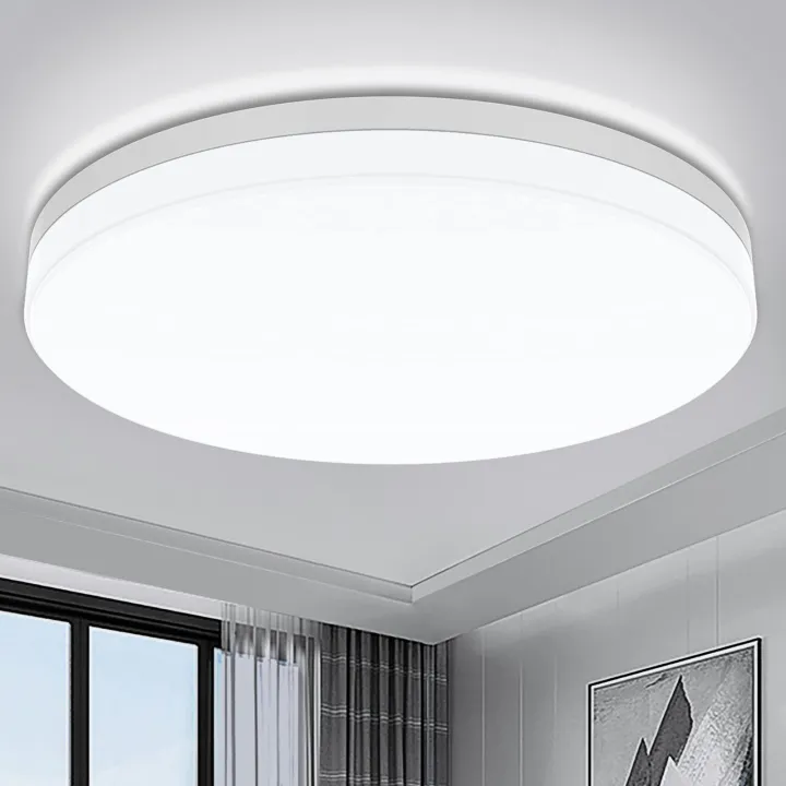 IRALAN Ceiling Lamp Ultra-thin Round Ceiling Light Bedroom Living Room ...