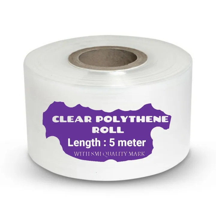 Clear Polythene Roll (6 inch* 5 meters) | Daraz.lk