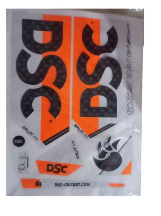 DSC Bat sticker (high quality embossed) | Daraz.pk