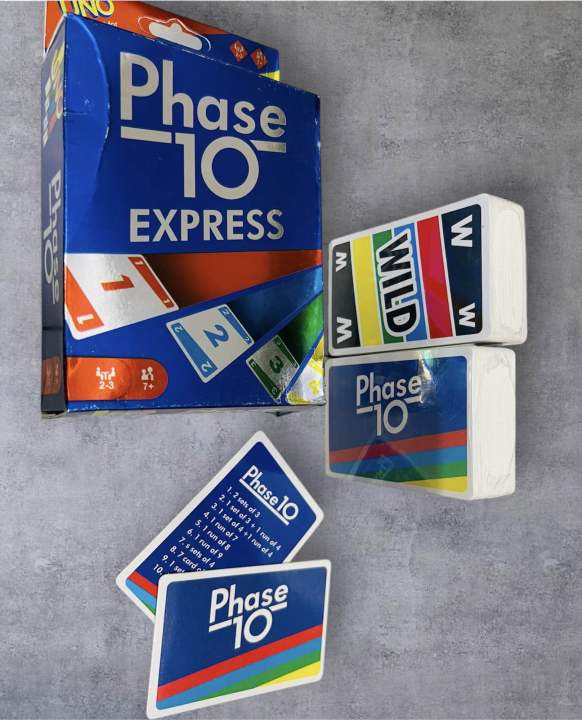 UNO Phase 10 Express Mattel 108 Cards | Daraz.com.bd