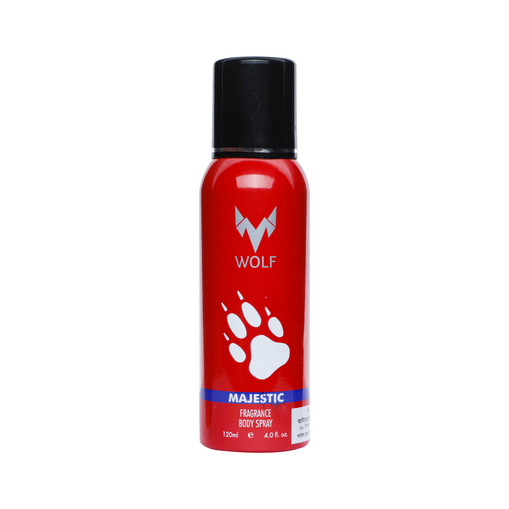 Wolf Body Spray Majestic 120ml - BornilShop
