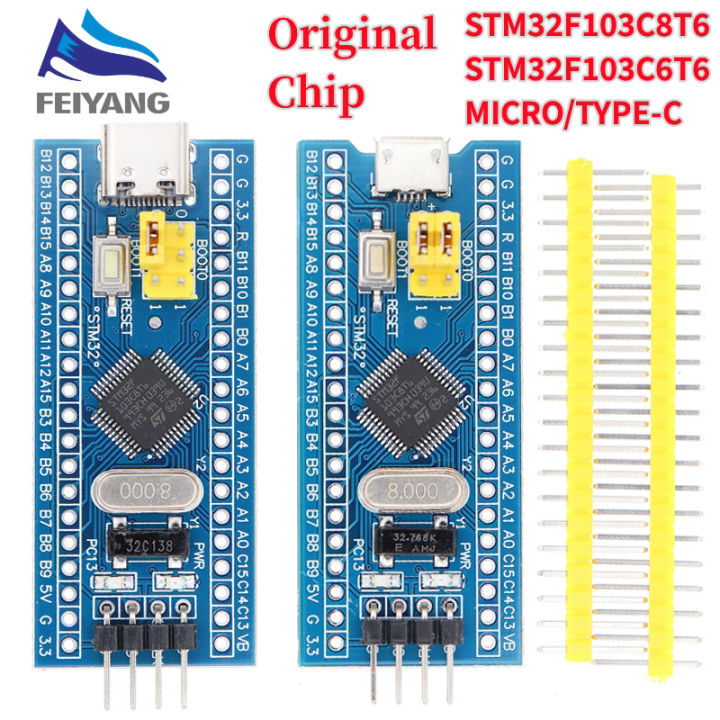 STM32F103C6T6 STM32F103C8T6 ARM STM32 Minimum System Development Board Module For Arduino | Daraz.pk