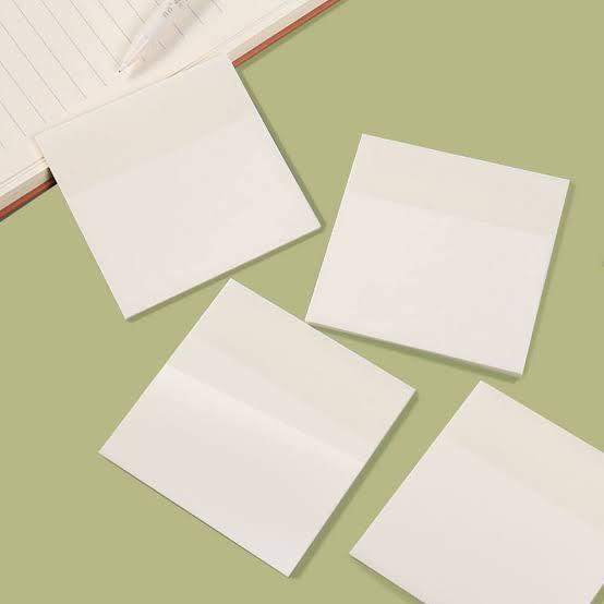 Transparent Adhesive Notes High Quality Waterproof Clear Sticky Pads, 2 ...