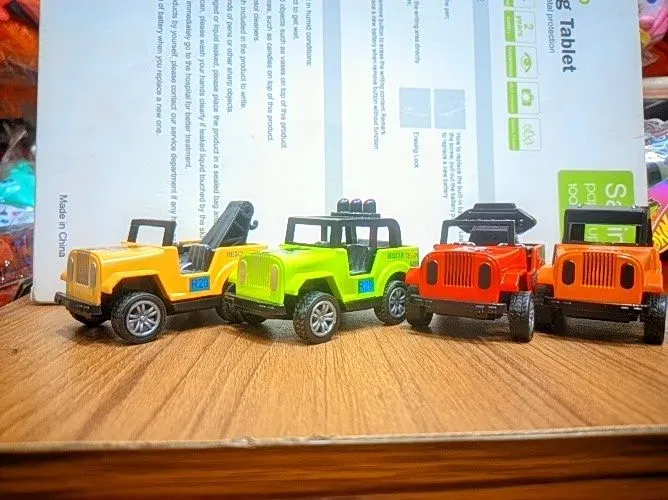 Metal Body Jeep Play set for kids | Daraz.com.bd