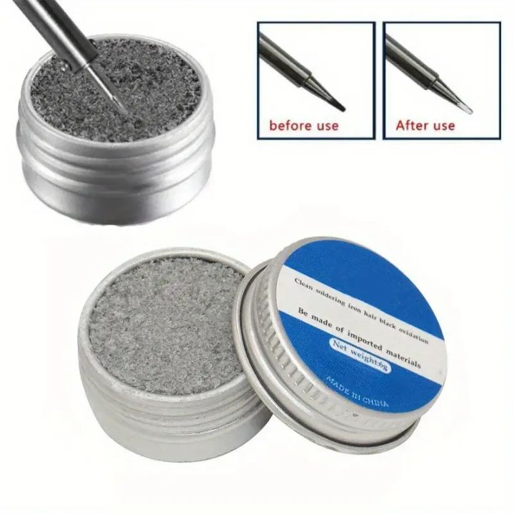 1pc Soldering Iron Head Tinner Activator Tip Cleaner Remover Lead Free ...