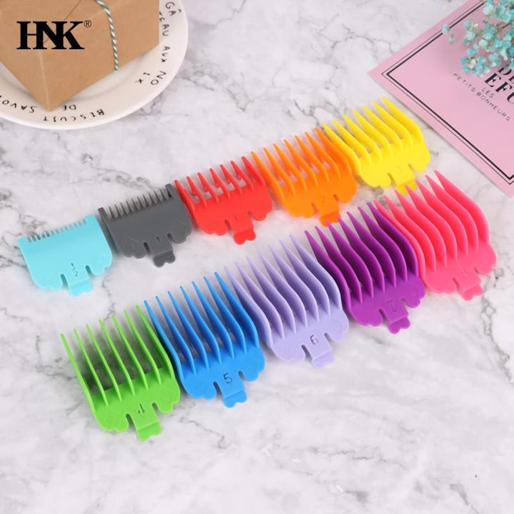 10Pcs Universal Hair Clipper Limit Comb Guide Limit Comb Trimmer Guards ...