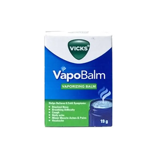 Vicks vapo balm 19gm ( pakistan ) cold&flu body ache&headache. | Daraz.pk