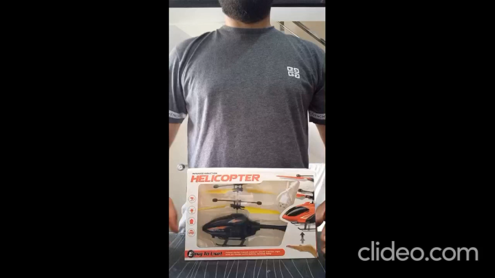Remote Control Helicopter Toy for Kids | Rechargeable 2-in-1 Hand ...