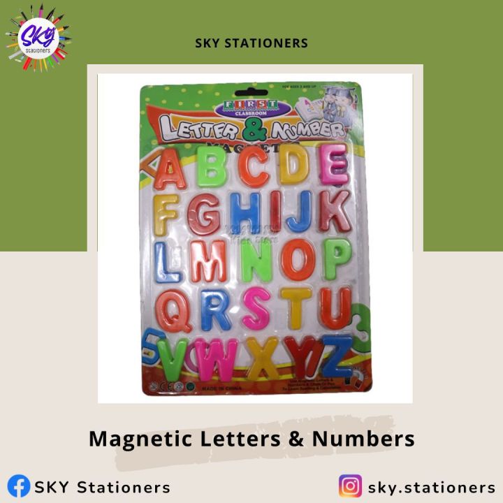 Magnetic Letters English (A to Z) | Daraz.pk