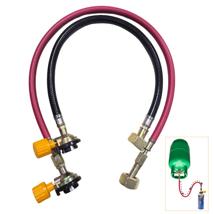 Gas Refill Adapter Inflation Valve Gas Tank Filling Connector Leakproof ...