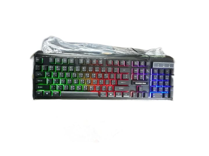 DIAMOND FIELD RGB PRO GAMING KEYBOARD DF001 | Daraz.com.bd