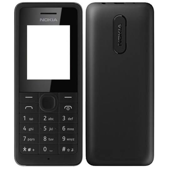For Nokia 107 Front & Back Side Cashing / Casing with Keypad | Daraz.com.bd