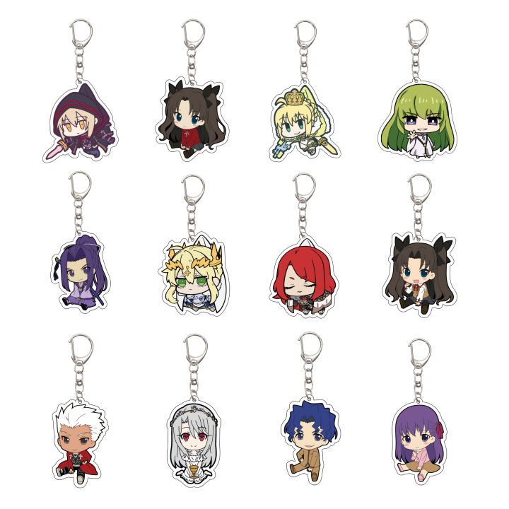 55MM Anime Fate/Grand Order Keychain Fujimaru Ritsuka Mash Kyrielight ...