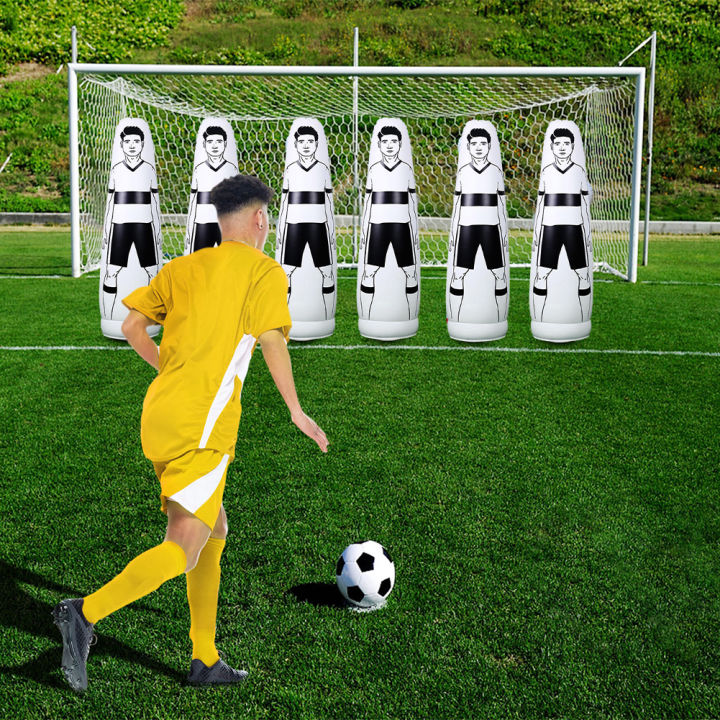 Air Mannequins Free Kick Defender Inflatable Punching Bag Soccer Dummy ...