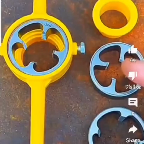 "Adjustable Pipe Threading Die Wrench Set – Pipe Re-Threading Tool Kit ...