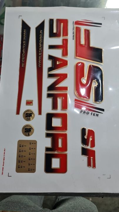 Bat Stickers New SF Leather bat stickers | Daraz.lk