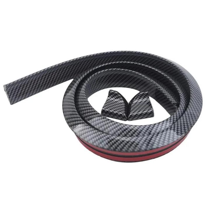 Universal Spoiler 1.5M Car-Styling 5D Carbon Fiber Spoilers DIY Refit ...