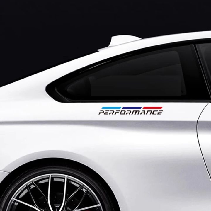 2PCS For BMW M Power Window Vinyl Decals for E46 E90 F30 M3 M5 Car ...