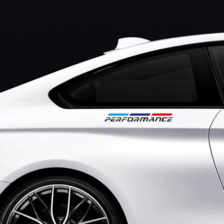 2PCS For BMW M Power Window Vinyl Decals for E46 E90 F30 M3 M5 Car ...