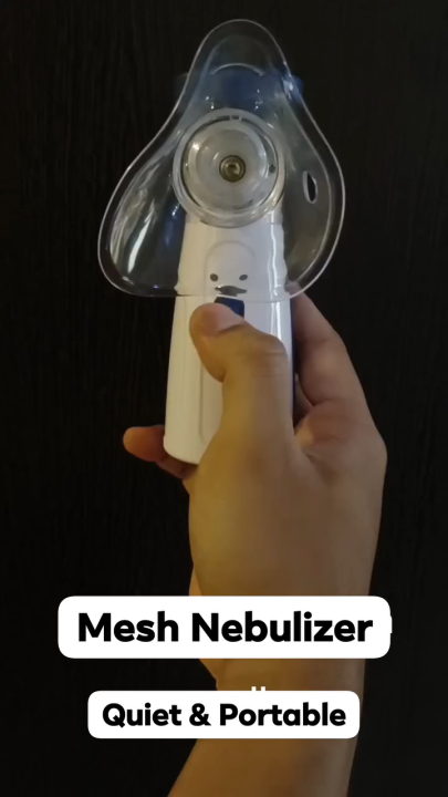 Handheld Portable Fine Atomization Nebulizer, Mesh Atomizer, Silent ...