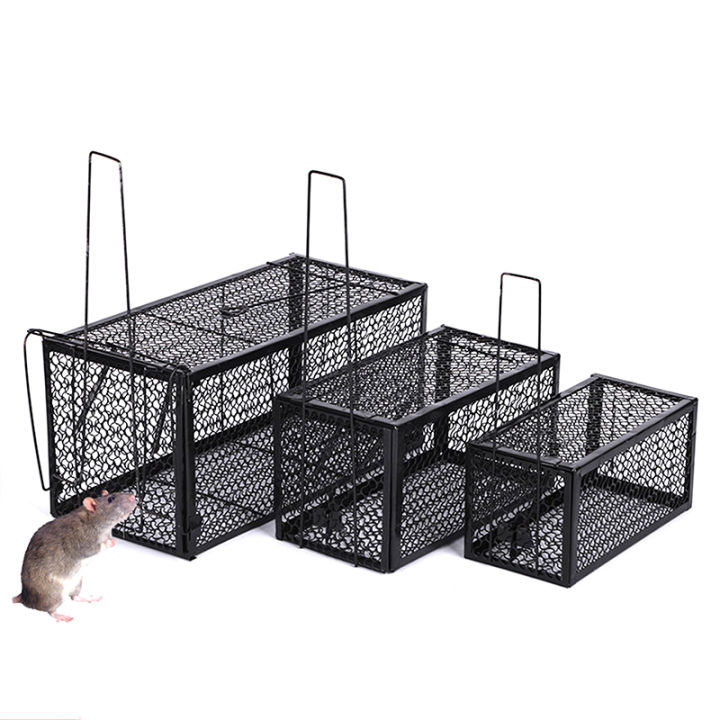 Smart Self-locking Mousetrap Safe Firm Iron Net Household Mouse Catcher ...