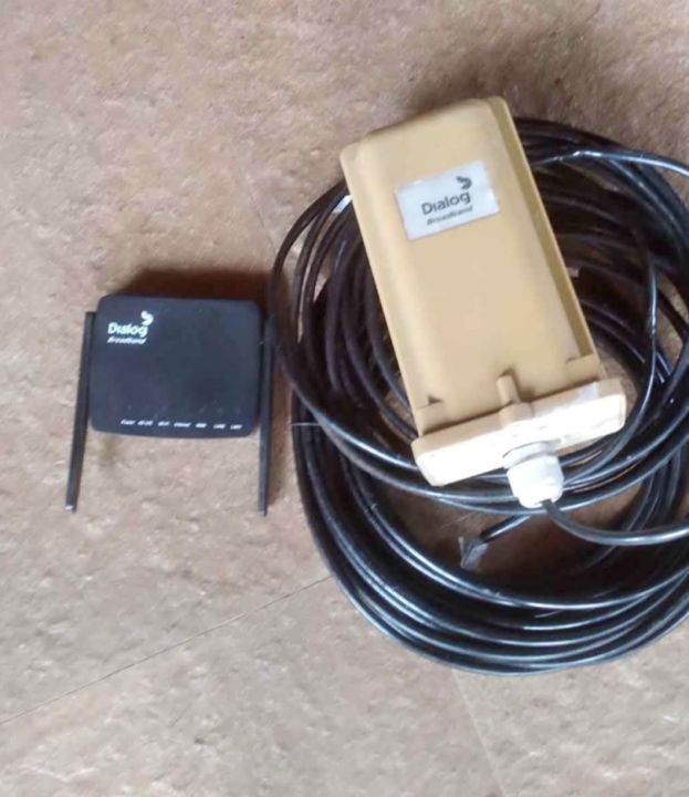 Dialog TV Full Dish Accessories Set (No Decoder) | Daraz.lk