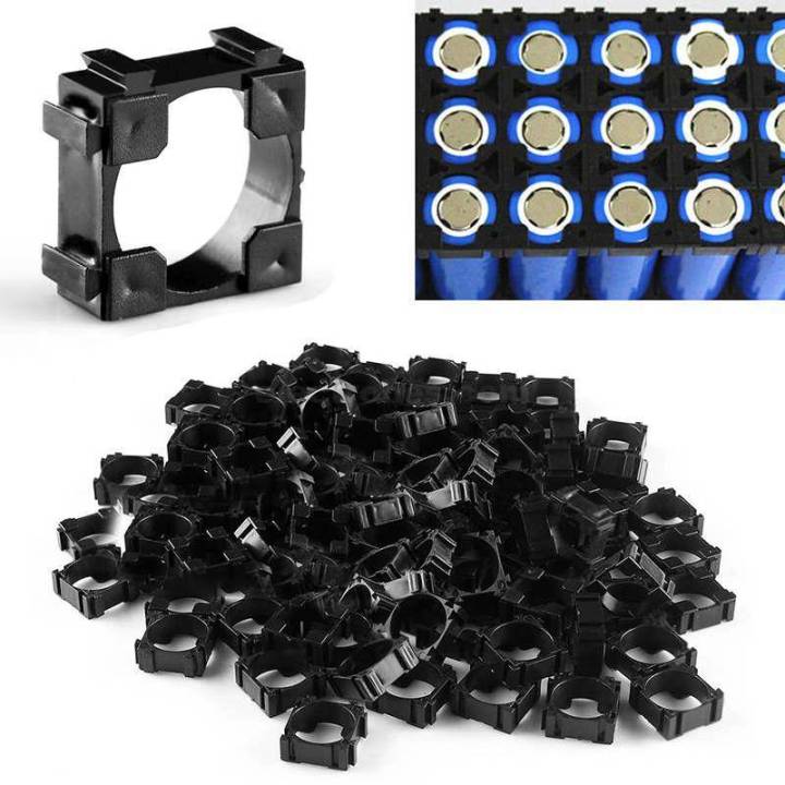 20–100 Pcs 18650 Battery Cell Holder Spacer Bracket | DIY Lithium-Ion ...