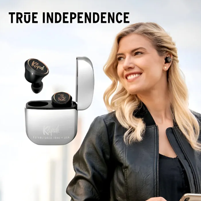T5 True wireless Bluetooth earbuds Klipsch metal body T5 TRUE wireless ...