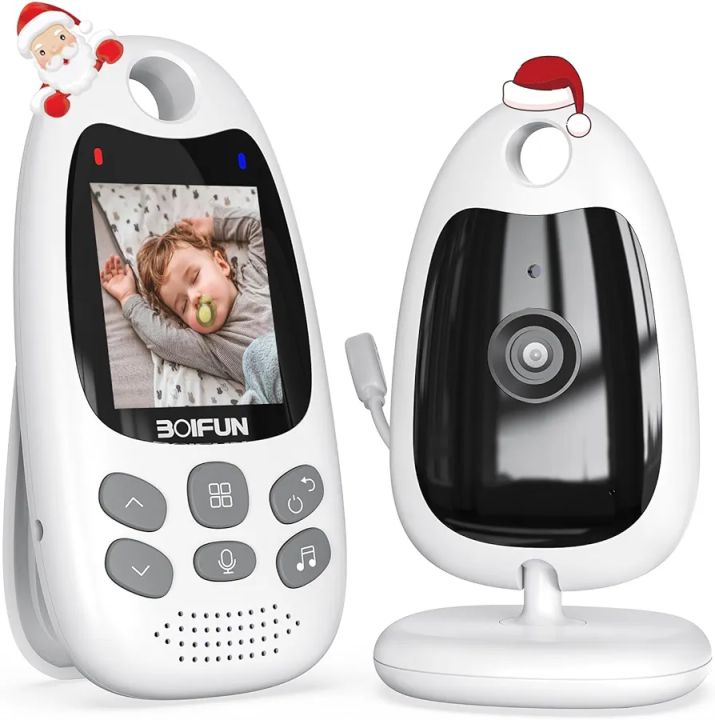 Baby Monitor BOIFUN Video Baby Monitor with Camera, No WiFi, ECO VOX ...