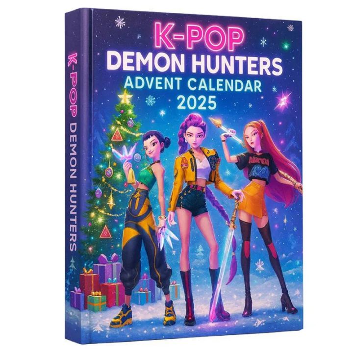 In stock Christmas K-pop Demon Hunting 24pc Advent Calendar Surprise ...
