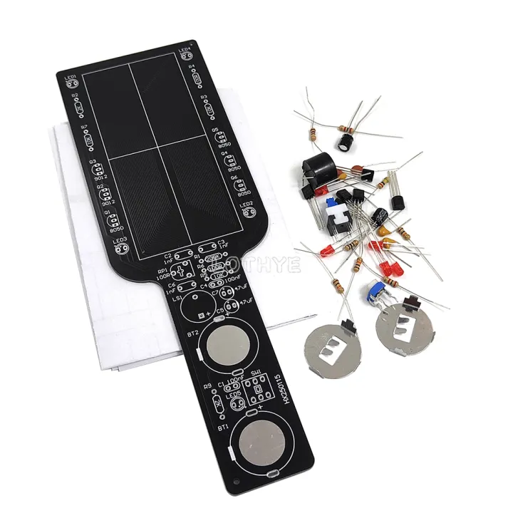 Mini Handheld Simple Metal Detector DIY Electronic Kit Electronic ...