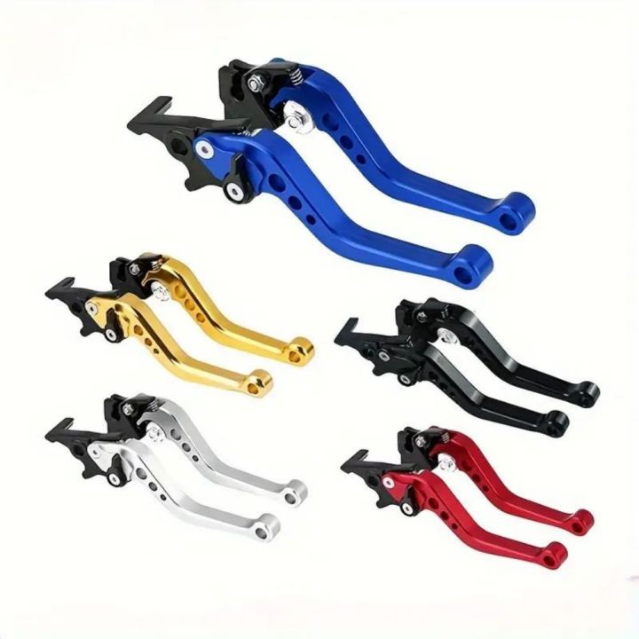Motorcycle CNC modified handle multi-gear adjustable front disc rear ...