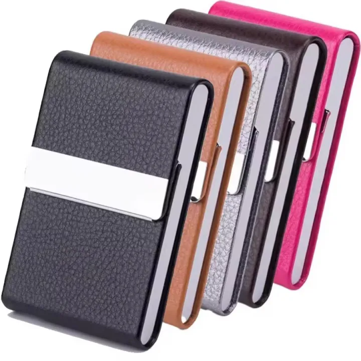 High Quality Business Multifunction Card Holder Case Slim PU Leather ...