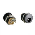 2Pcs- DC022 DC-022 ROUND Panel Mount Female 2.1mm 3 Pin 5.5x2.1mm 5V ...