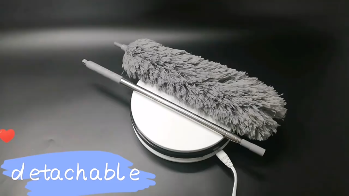 Extendable Microfiber Duster with Telescopic Stainless Steel Handle ...