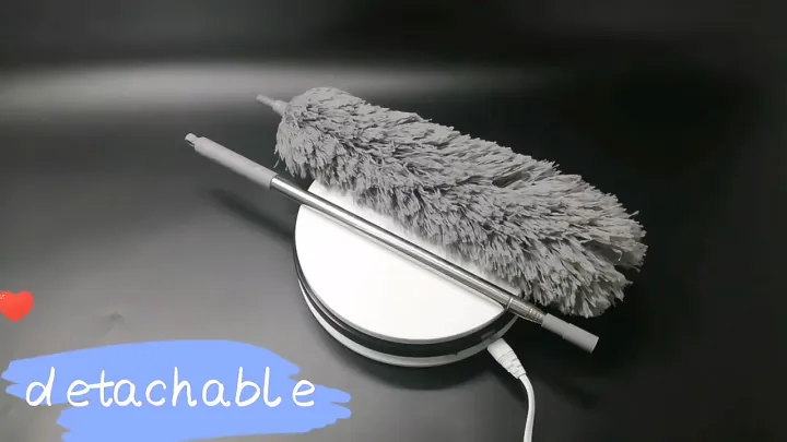 Extendable Microfiber Duster with Telescopic Stainless Steel Handle ...