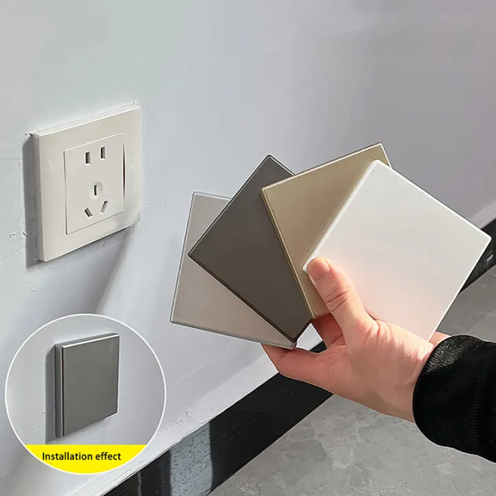 Decorative Panel for Home Hardware Use, ABS Universal Socket Switch ...