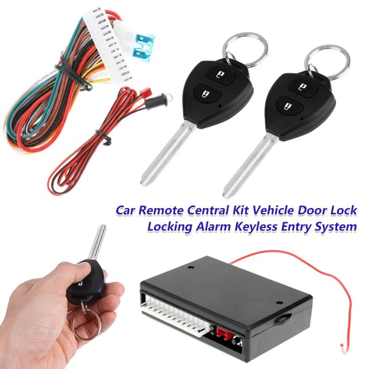 Universal Car Auto Remote Central Kit Vehicle Door Lock Locking Alarm ...
