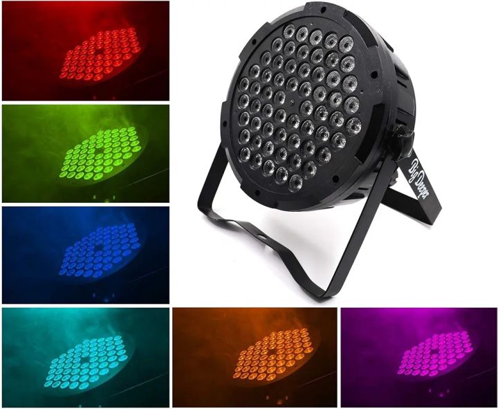 60 led party light 60 Slim DJ Led Par Light with 3W X 60 (3 in 1) RGB ...